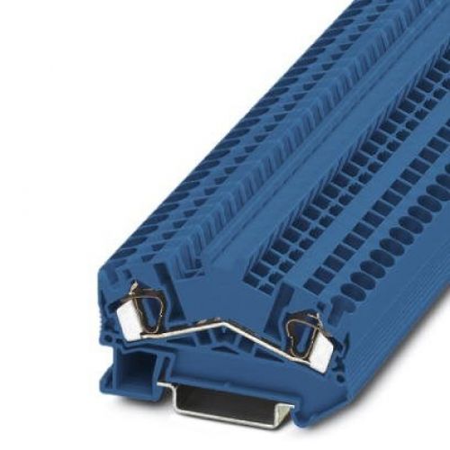 4mm Blue Spring Cage Terminal Block - A.S.I Automation Ltd