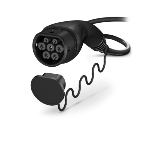 32A / 230V AC Type 2 Charging Cable Black 5M - A.S.I Automation Ltd